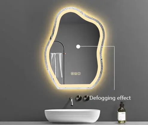 OEM/ODM Odd Shaped Mirrors for Bathrooms, Custom Irregular Shape ...